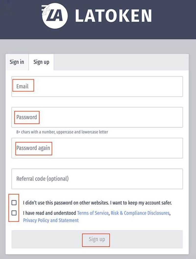 LATOKEN交易所怎么注册？LATOKEN注册教程介绍 | 领域OK